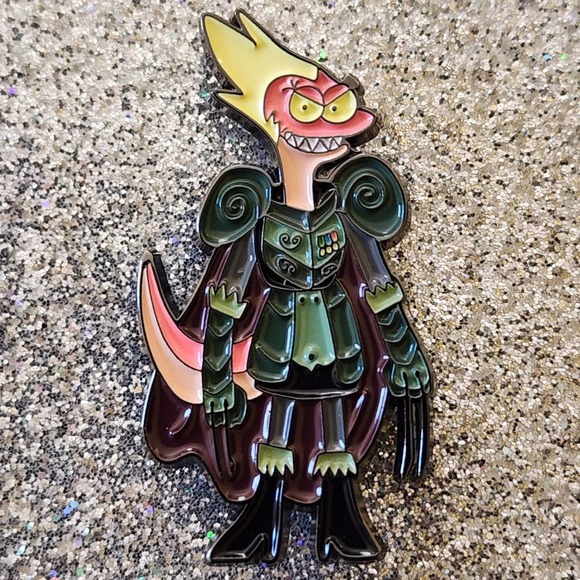 Boutique | Jewelry | 32 Amphibia General Yunan Enamel Pin | Poshmark
